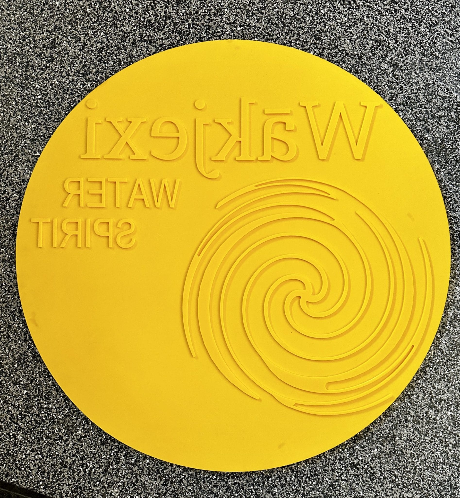 Best Custom Concrete Stamps | Custom Company Logo Concrete Stamp